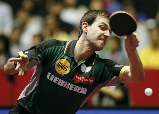 Timo Boll Germany Returns Shot Against Editorial Stock Photo - Stock ...