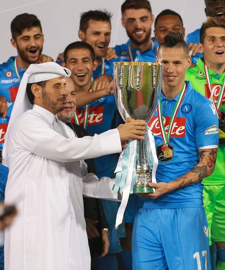 Ssc Napoli Captain Marek Hamsik R Editorial Stock Photo - Stock Image ...