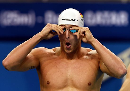 Markus Deibler Germany Prepares Compete Mens - Foto de stock de ...