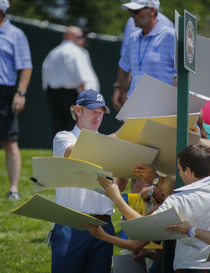Brandt Snedeker Us Signs Autographs Fans Editorial Stock Photo - Stock ...