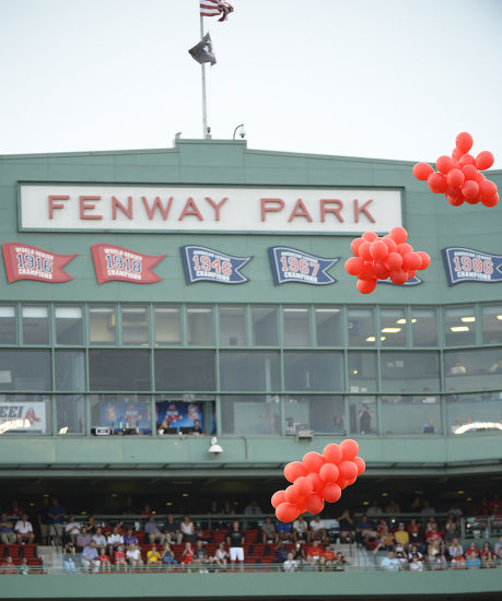 96 Red Balloons Rise Into Air Editorial Stock Photo - Stock Image ...