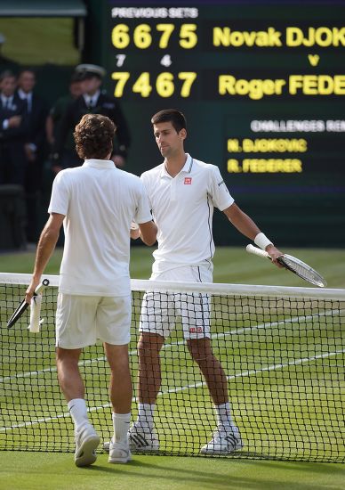 Novak Djokovic Serbia R Celebrates His Editorial Stock Photo - Stock ...