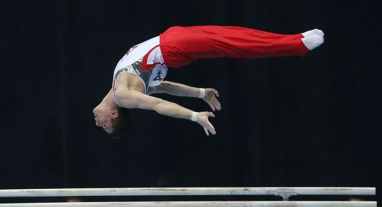Lucas Fischer Switzerland Competes On Parallel Editorial Stock Photo ...