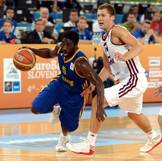 Ukrainian Player Eugene Jeter L Passes Editorial Stock Photo - Stock ...