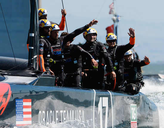 Crew Oracle Team Usa Including Skipper Editorial Stock Photo - Stock ...