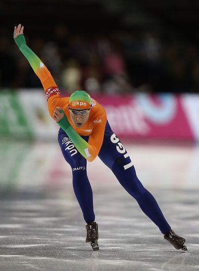 Netherlands Margot Boer Skates Womens 500m Editorial Stock Photo ...