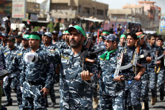 Members Newly Established Shiite Militia Peace Editorial Stock Photo ...