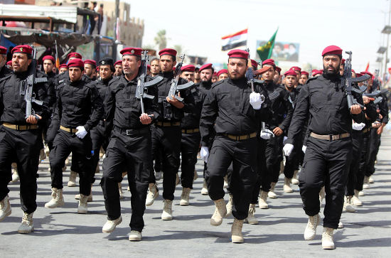 Members Newly Established Shiite Militia Peace Editorial Stock Photo ...