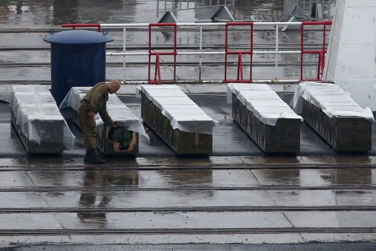 Israeli Soldier Examines Iranian Rocket M302 Editorial Stock Photo ...