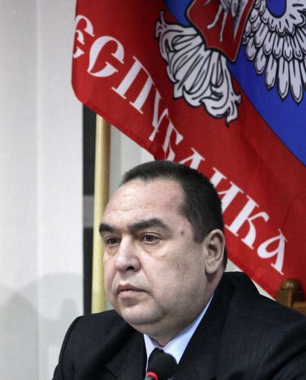 Igor Plotnitsky Leader Selfproclaimed Luhansk Peoples Editorial Stock ...