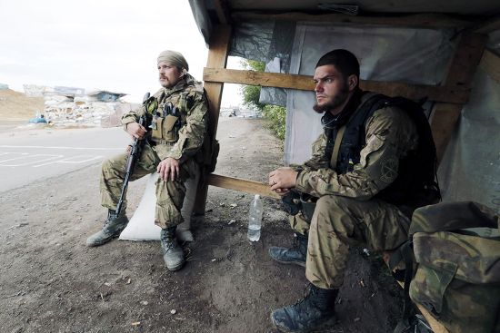 Soldiers Ukrainian Selfdefence Battalion Azov Man Editorial Stock Photo ...