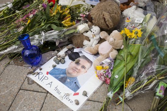 Memorial Mit Patrol Officer Sean Collier Editorial Stock Photo - Stock ...