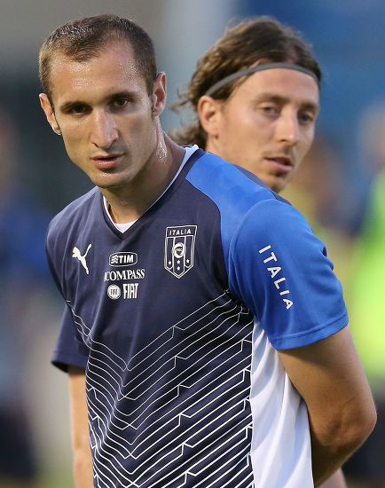 Italian National Soccer Team Players Giorgio Editorial Stock Photo ...