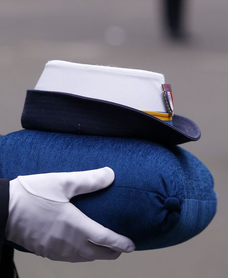 Police Officer Carries Hat Victim During Editorial Stock Photo - Stock ...