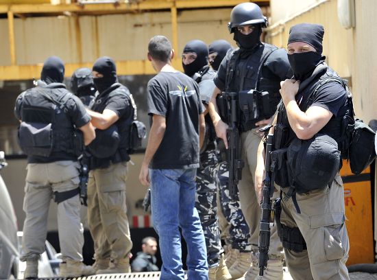 Members International Security Forces Isf Information Editorial Stock ...