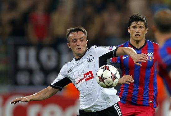 Legias Miroslav Radovic L Vies Ball Editorial Stock Photo - Stock Image ...