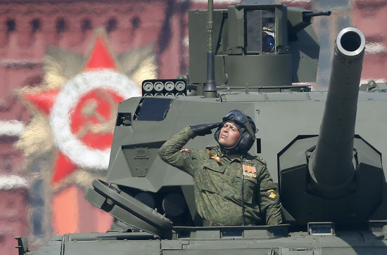 New Russian Tank Armata T14 Attend Editorial Stock Photo - Stock Image ...