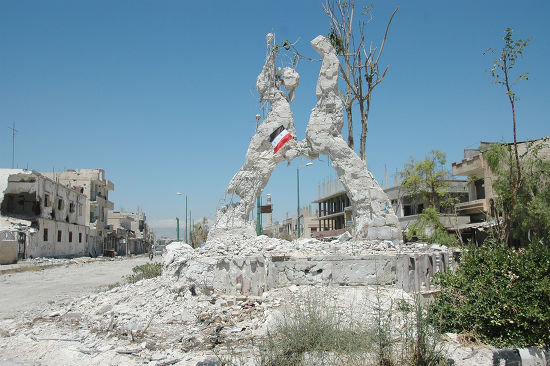 General View Shows Damaged Monument Buildings Editorial Stock Photo ...