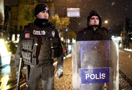 Member Turkish Swat Team Policeman Stand Editorial Stock Photo - Stock ...