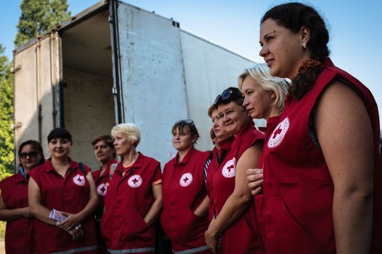 Members International Committee Red Cross Stand Editorial Stock Photo ...