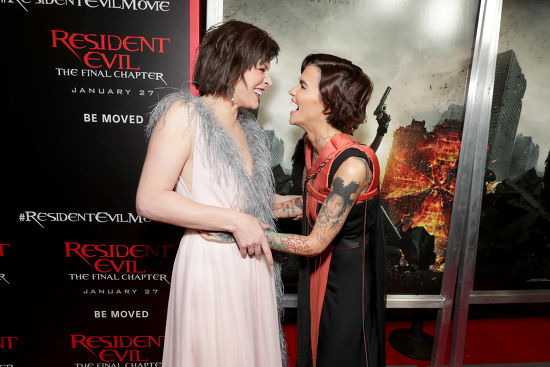 Milla Jovovich Ruby Rose Editorial Stock Photo - Stock Image | Shutterstock