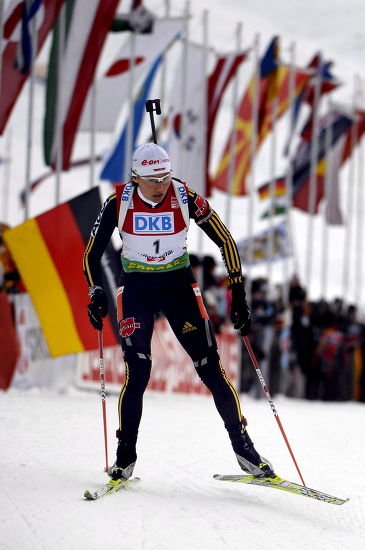 German Simone Hauswald Competes During Womens Editorial Stock Photo ...