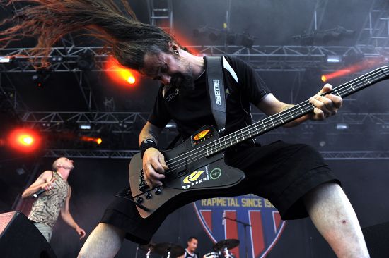 Singer Zak Tell Bassist Andre Skaug Editorial Stock Photo - Stock Image ...