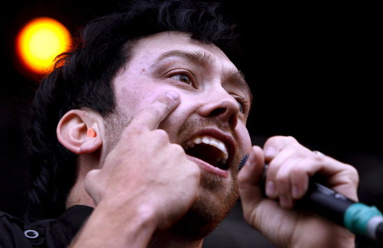 Tim Mcilrath Rise Against During Concert Editorial Stock Photo - Stock ...