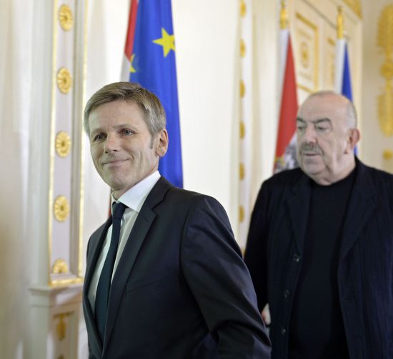 Austrian Culture Minister Josef Ostermayer L Editorial Stock Photo ...
