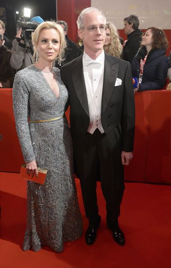 Austrian Businessman Georg Stumpf R Partner Editorial Stock Photo ...