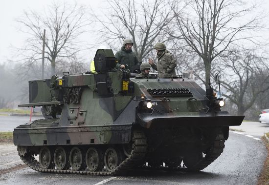 Armored Recovery Vehicle Austrian Armed Forces Editorial Stock Photo ...