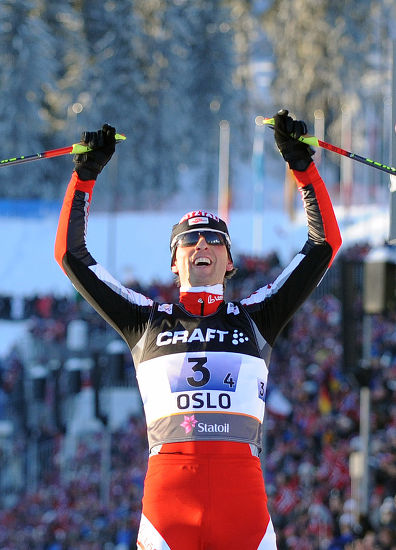Mario Stecher Austria Celebrates After Winning Editorial Stock Photo ...