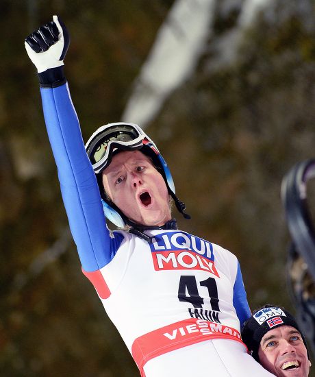 Rune Velta Norway Celebrates After Winning Editorial Stock Photo ...