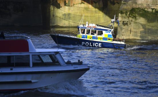 Metropolitan Police Marine Policing Unit Boat Editorial Stock Photo ...