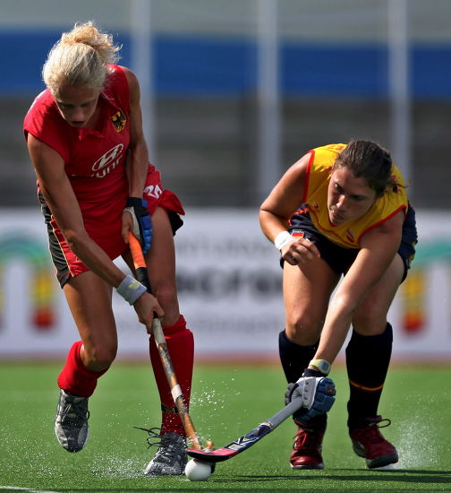 Germany Hockeys Player Jennifer Plass L Editorial Stock Photo - Stock ...