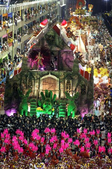 One Floats Participating Parade Rio De Editorial Stock Photo - Stock ...