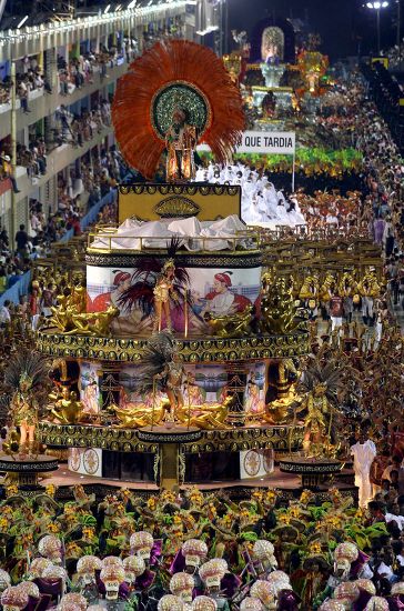 One Floats Participating Parade Rio De Editorial Stock Photo - Stock ...