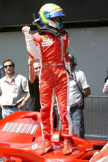 Brazilian F1 Driver Felipe Massa Ferrari Editorial Stock Photo - Stock ...