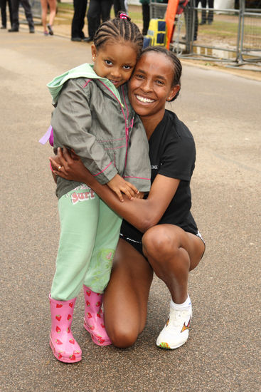 Race Winner Meseret Defar Child Editorial Stock Photo - Stock Image ...