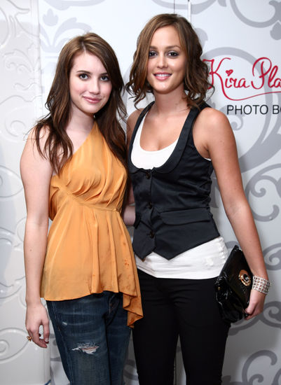 Emma Roberts Leighton Meester Editorial Stock Photo - Stock Image ...