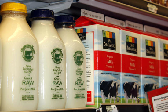 Whole Foods Market Milk Display Raw Editorial Stock Photo - Stock Image ...