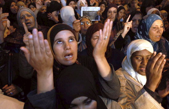 Around 500 Muslim People Gather Danish Editorial Stock Photo - Stock ...