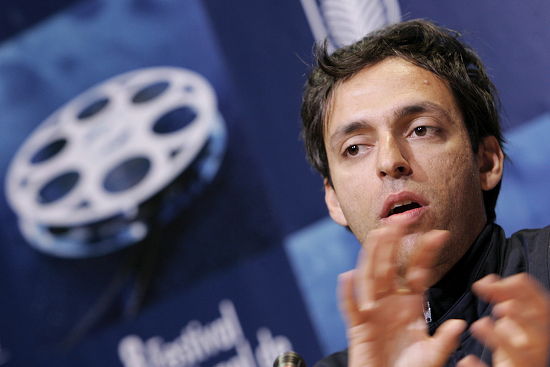 Portuguese Filmmaker Hugo Vieira Talks During Editorial Stock Photo ...