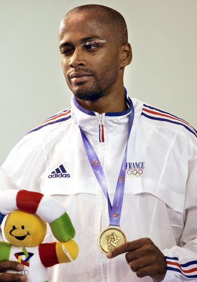 Frenchman Olivier Beaudry Displays His Gold Editorial Stock Photo ...