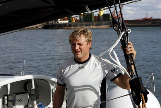 British Skipper Alex Thomson Upon Arrival Editorial Stock Photo - Stock ...