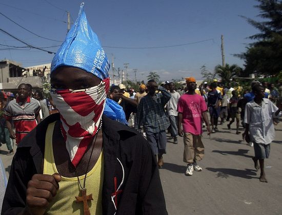 Thousands Haitians Celebrate Their New President Editorial Stock Photo ...