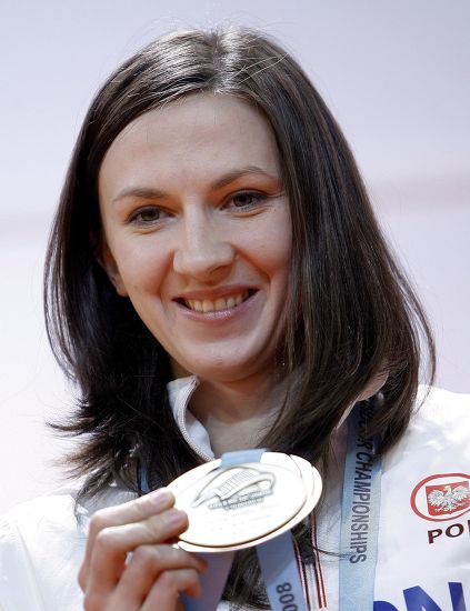 Polish Pole Vaulter Monika Pyrek Shows Editorial Stock Photo - Stock ...