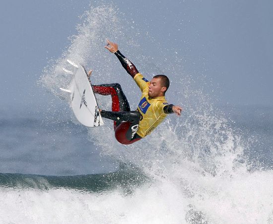 Australian Surfer Mark Occhilupo Action During Editorial Stock Photo ...