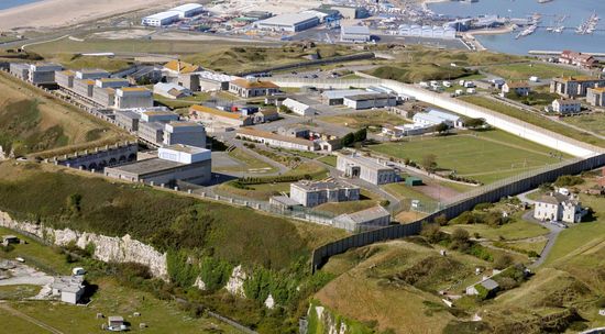 Verne Prison Portland Dorset Editorial Stock Photo - Stock Image ...