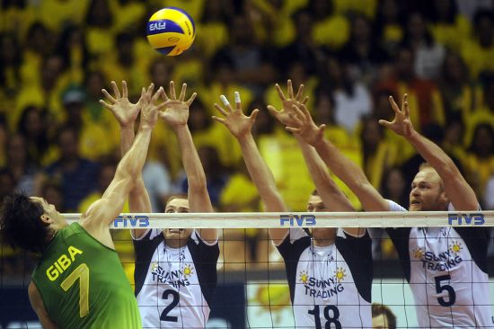 Brazilian National Team Volleyball Player Giba Editorial Stock Photo ...